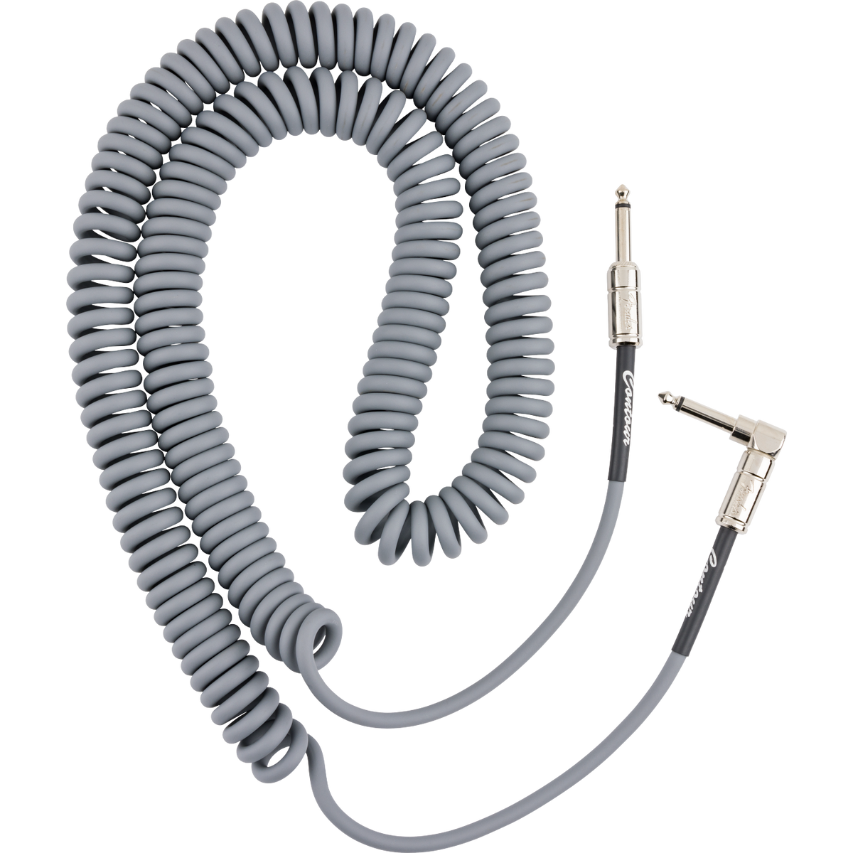 Fender - Contour™ 30' Coiled Cable - Inca Silver - 099-0573-024 – Steve ...