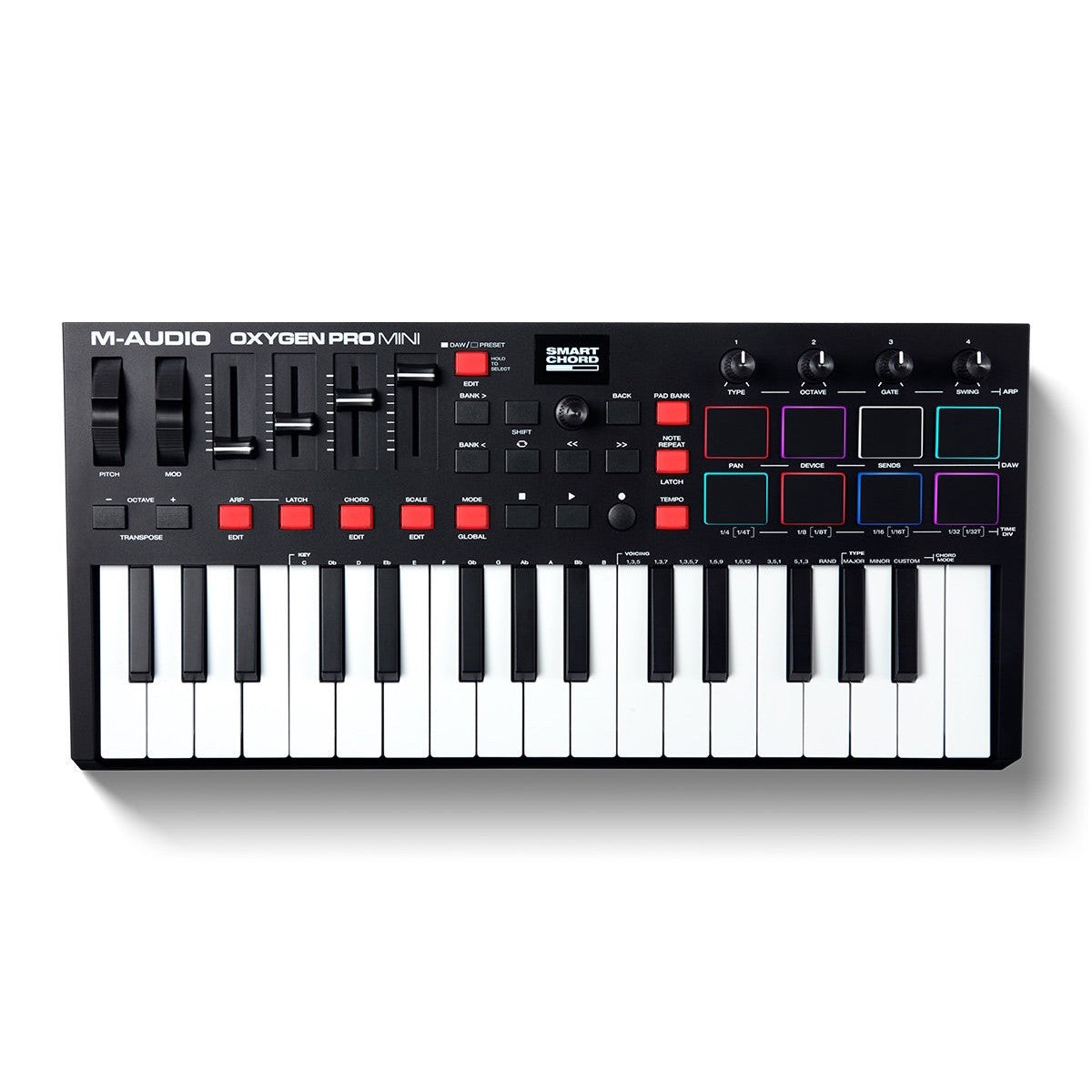 M-Audio - Oxygen Pro Mini 32-Mini-key USB MIDI Controller with Smart C ...