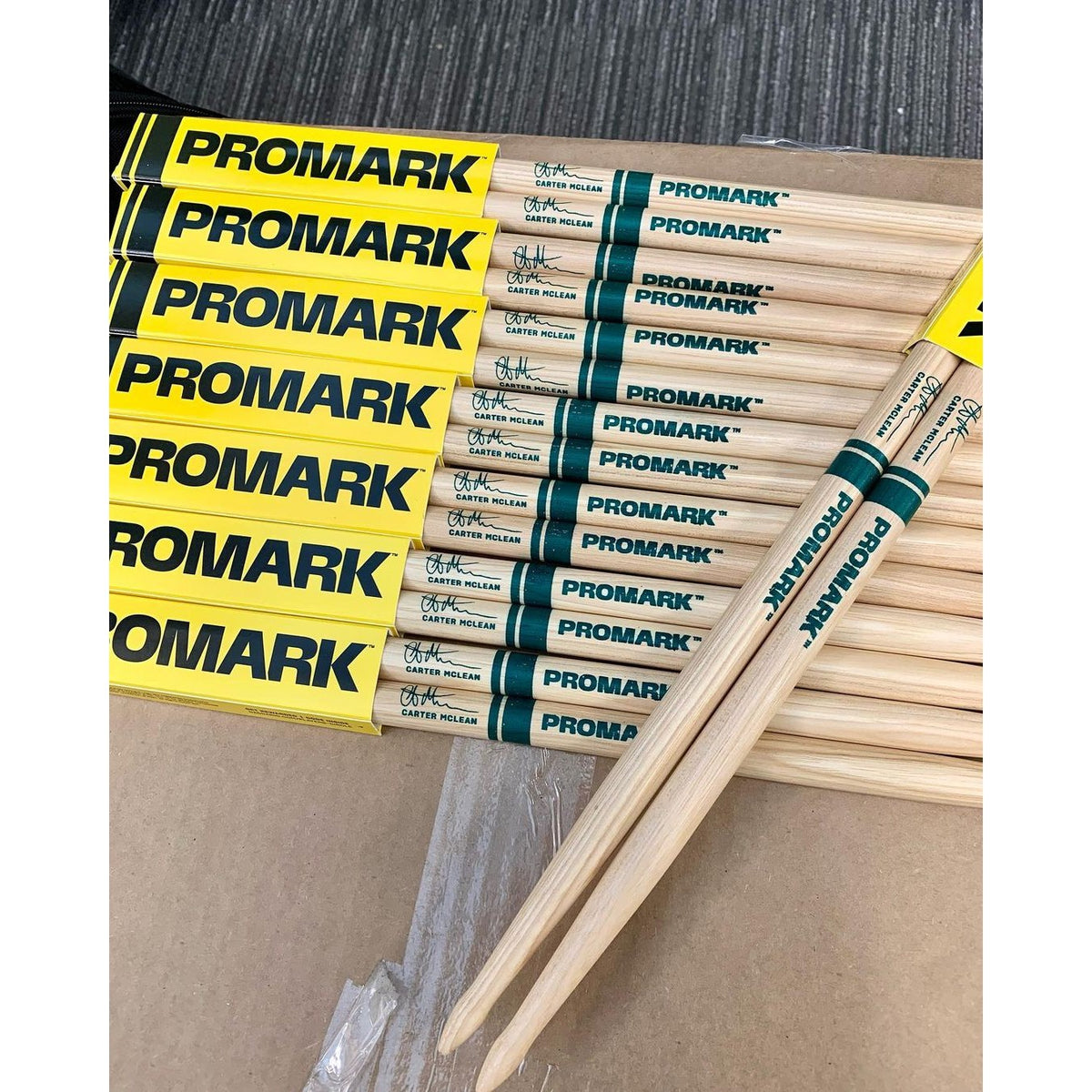 Promark - Carter Mclean Lacquered Hickory RBCMW – Steve's Music Store