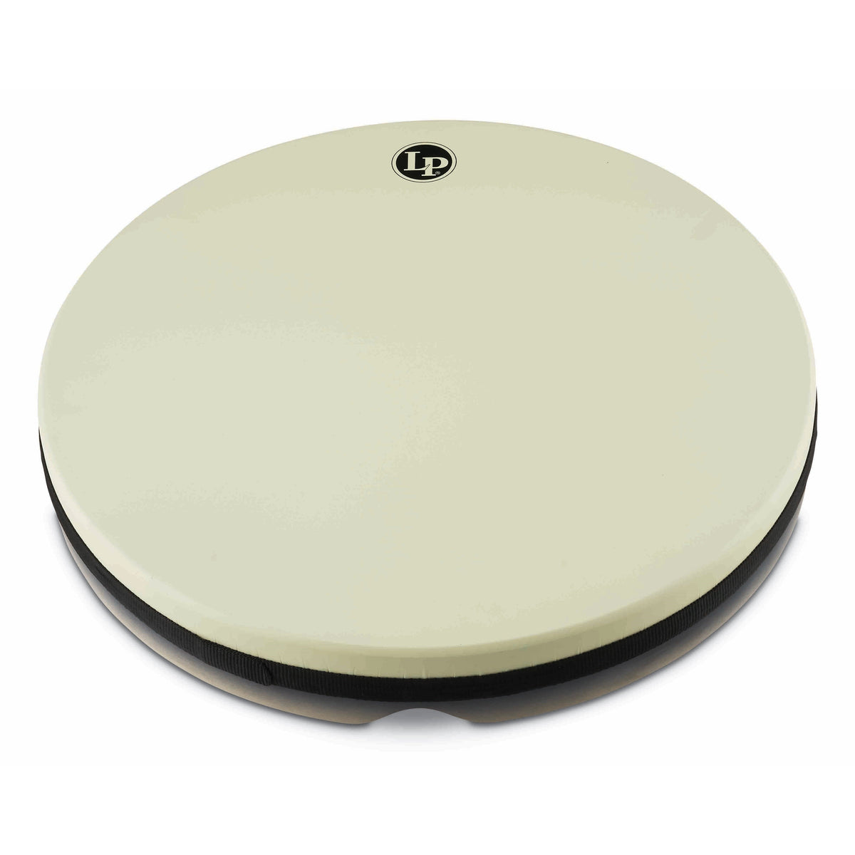 LP (Latin Percussion) - 18" x 2 1/2" Tunable Tar Frame Drum - Black Fa ...