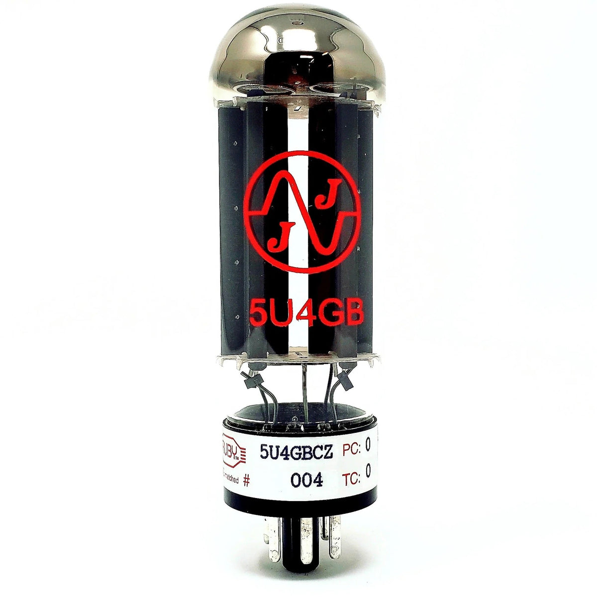 Ruby Tubes - JJ 5U4 Rectifier Tube – Steve's Music Store