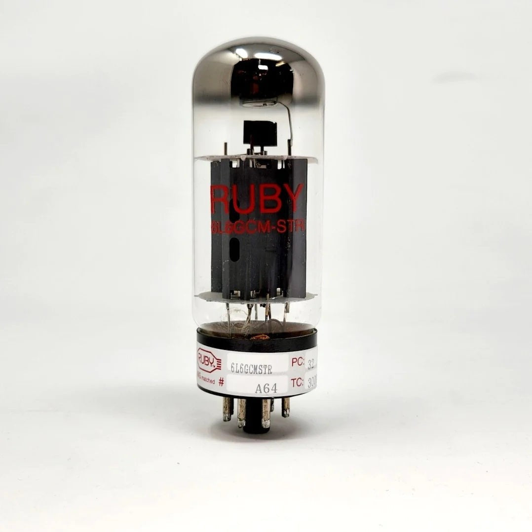 Ruby Tubes - 6L6GCMSTR Power Vacuum Tube Pair – Steve's Music Store