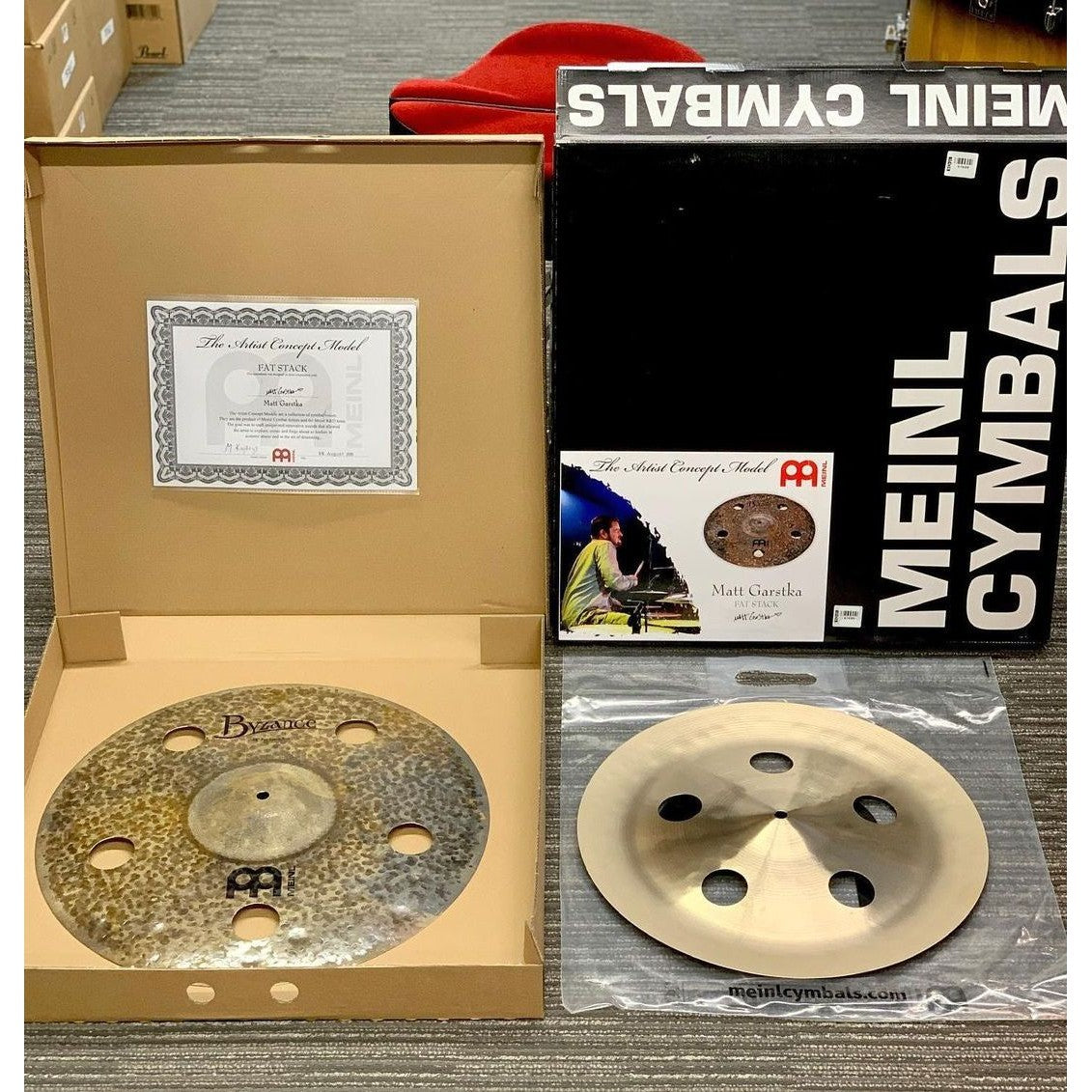 Meinl - 18"/16" Artist Concept Model - Matt Garstka - Fat Stack – Steve ...