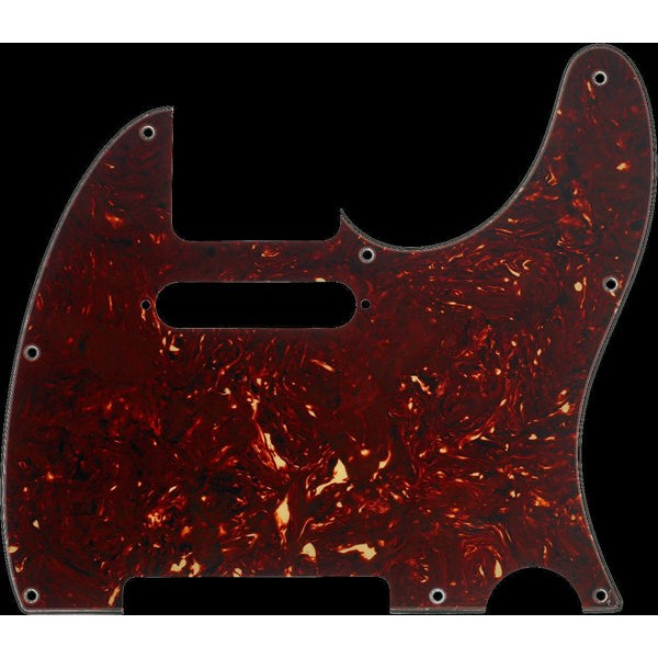 Fender - Pickguard Telecaster® 8-Hole Mount Tortoise Shell 4-Ply – 099 ...