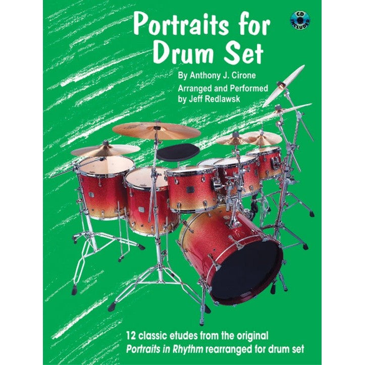 Anthony J. Cirone - Portraits For Drum Set – Steve's Music Store