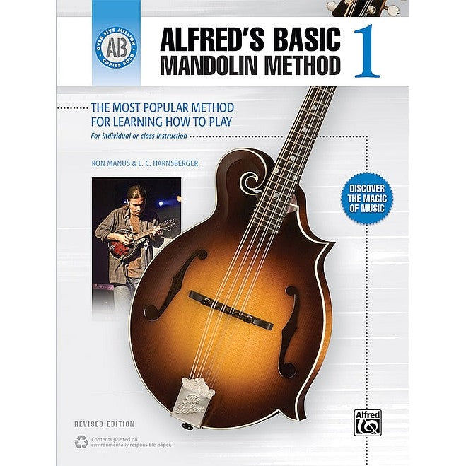 Alfred's Basic Mandolin Method 1 (Revised) – Steve's Music Store