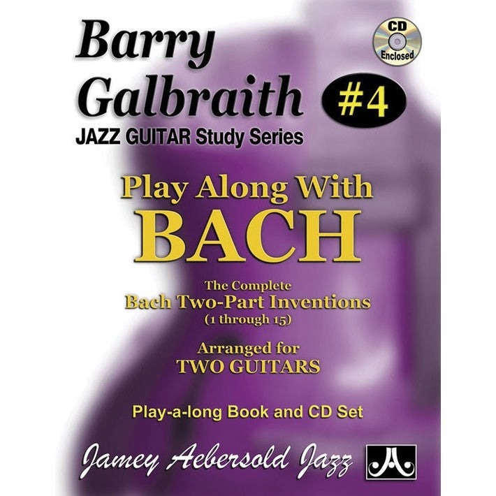 Barry Galbraith Jazz Guitar Study Series #4: Play Along with Bach ...