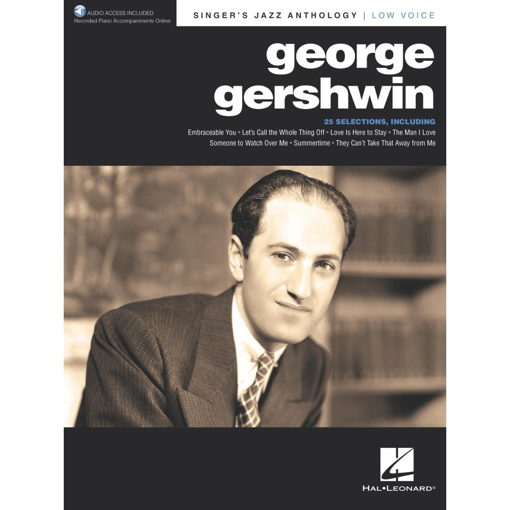 Singer's Jazz Anthology - Low Voice - George Gershwin – Steve's Music Store