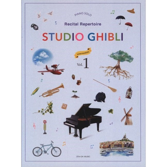 Studio Ghibli - Piano Solo - Recital Repertoire - Intermediate Vol. 1 ...