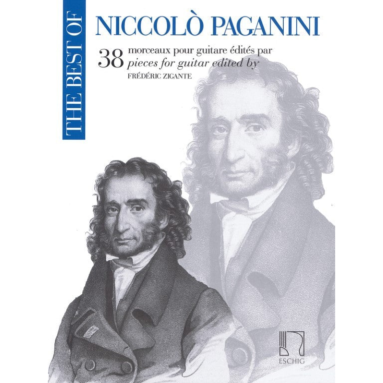 Niccolo Paganini - The Best of Niccolo Paganini: 38 Pieces for Guitar ...